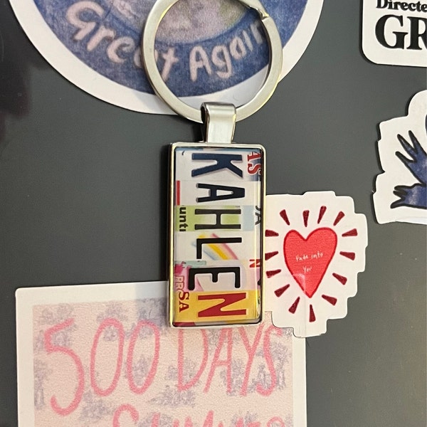 Custom UK Keychain License Plate Car Keyring United Kingdom, Britain ...