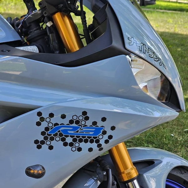 Reflective Yamaha R7 Decal - Etsy