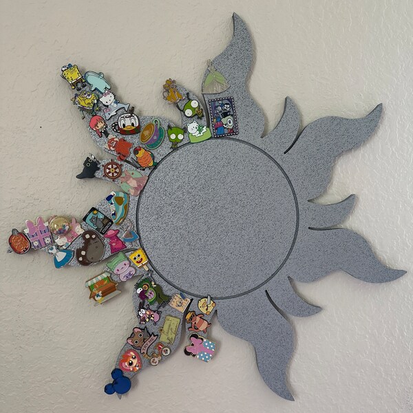Tangled Sun Pin Board, Disney Tangled, Tangled Rapunzel Sun Pin Board ...
