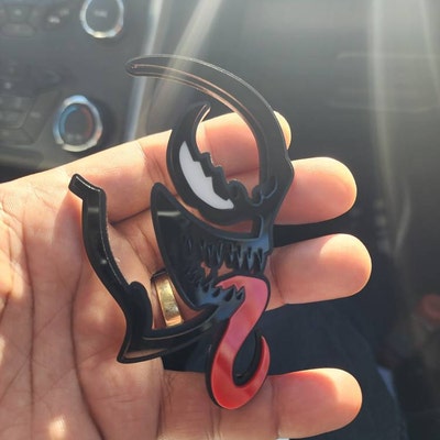 Car Fender Emblems/badges Black ANGRY COYOTE W/ Red Eyes and Number ...