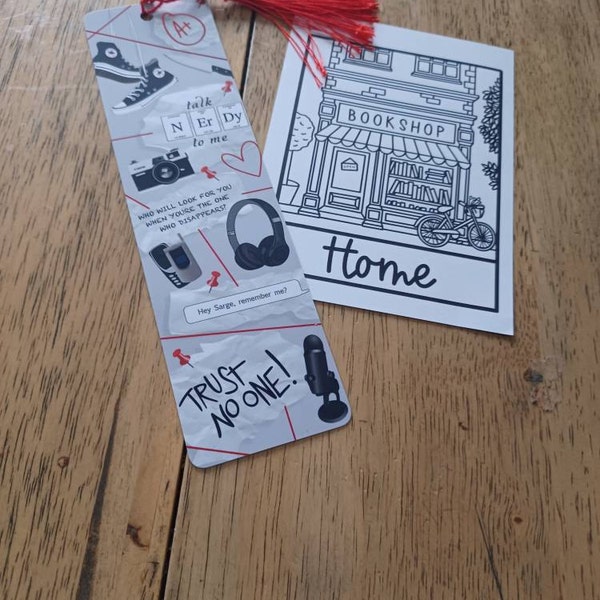 A Good Girls Guide to Murder Red Foiled Bookmark | AGGGTM Bookmark ...