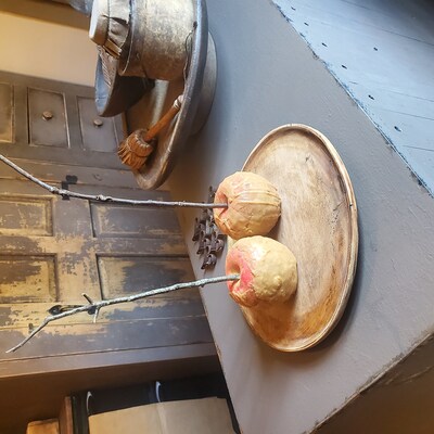 Primitive Autumn Fall Leaves Primitive Turkeys early Look - Etsy