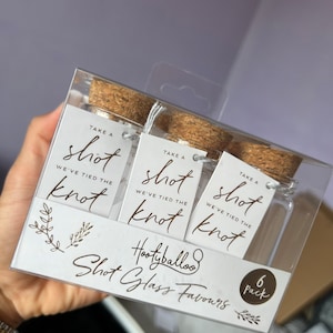 Shot Jar Favours, Mini Shot Jars, Wedding Shot Glasses, Wedding Shot ...