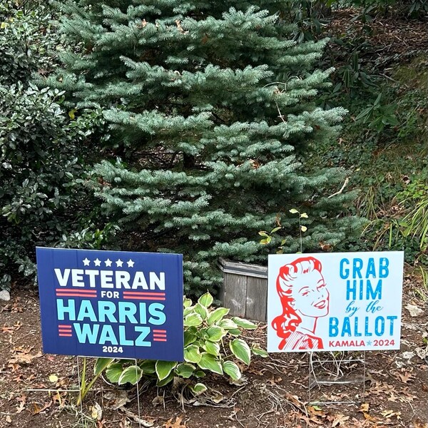 Harris Walz for the People 2024 Yard Sign, Harris for President 2024 ...