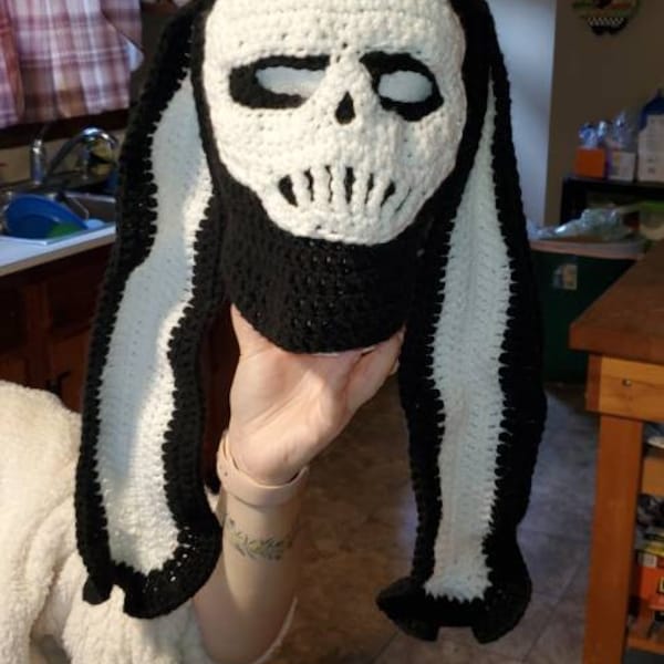 Skull Balaclava Crochet Pattern PDF - Etsy
