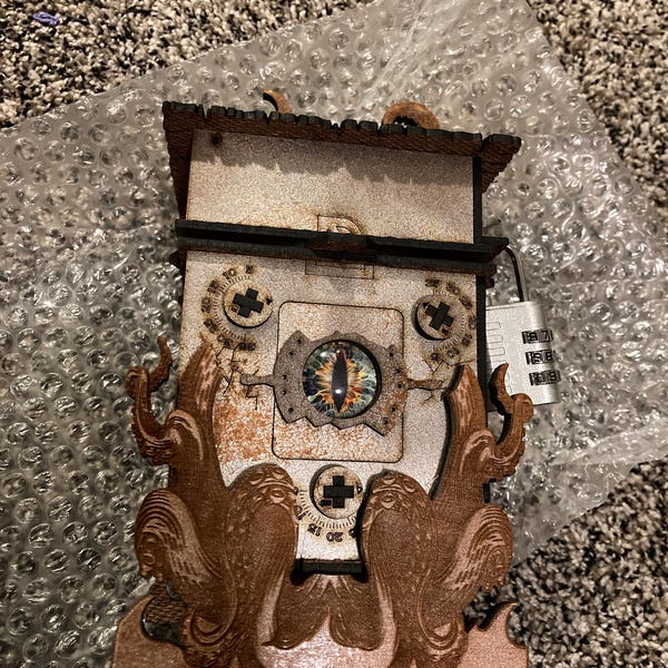 Kraken Puzzle Box: Viking Escape Room Game for Adults and Kids - Etsy