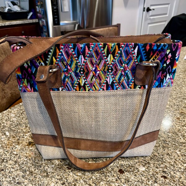 Colorful Embroidered Backpack, Guatemalan Bags, Artisanal Backpack ...