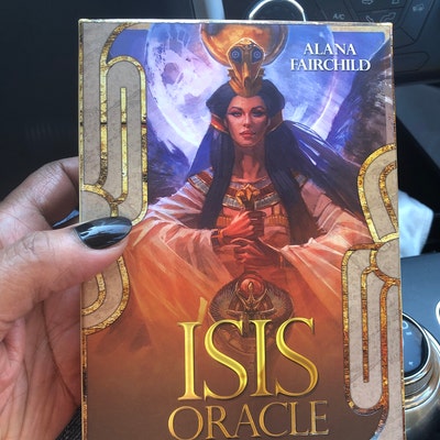 Isis Oracle Cards & Guidebook Set Tarot Card Deck Book Kit Magick Magic ...