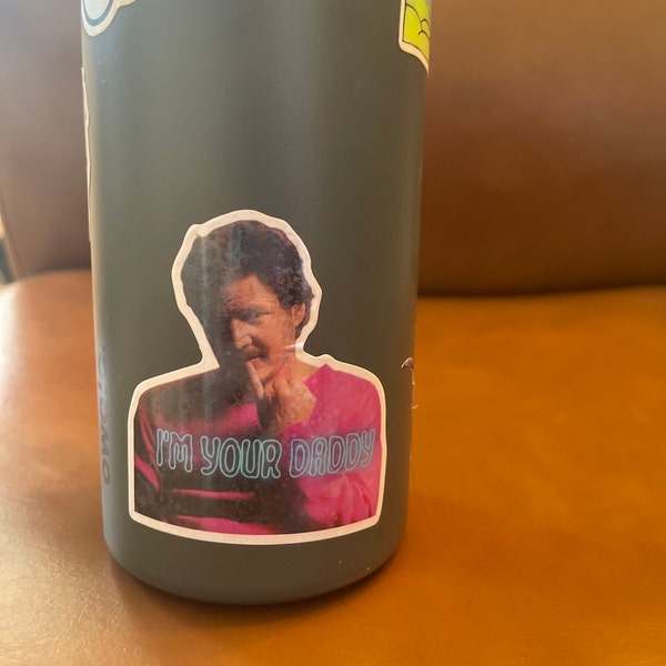 Pedro Pascal Holo Stickers | Pedro Pascal | Pedro Pascal Sticker ...