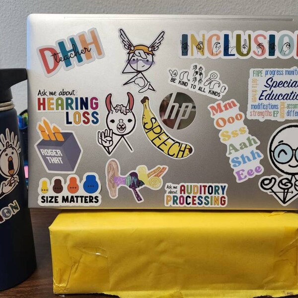 Say the Word Laud Sticker Audiology Word Recognition Testing Humor ...