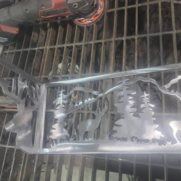 Deer Shelf Brackets DXF: Rustic CNC Plasma Cut File (digital Download ...