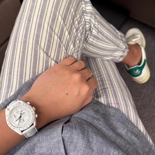 Navy Blue Swift for Blancpain X Swatch - Etsy