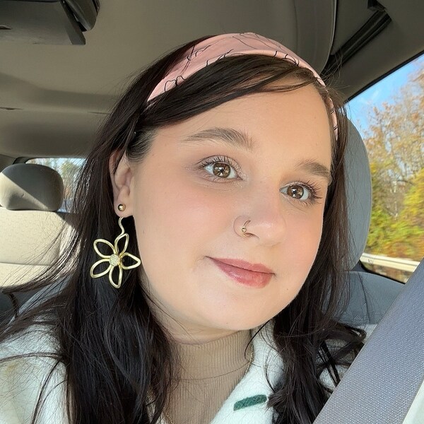 Flower Earring Jacket Stacks - Customize Center With ANY STUD! - Liz ...