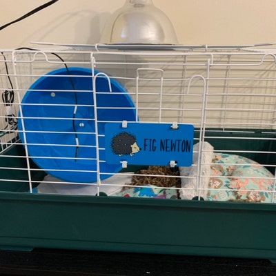 Personalized Hedgehog Name Plate / Hedgehog Sign / Cage Accessory ...