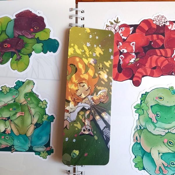 Sakura Controller Sticker Gamer Girl Kawaii Sticker Pack Matte ...