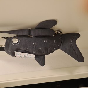 Whale Shark Bag Paper Sewing Pattern for Backpack or Crossbody for ...