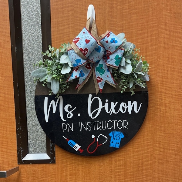 Nurse Door Decor | Office Decor | Doctor Office Sign | Nurse Door ...