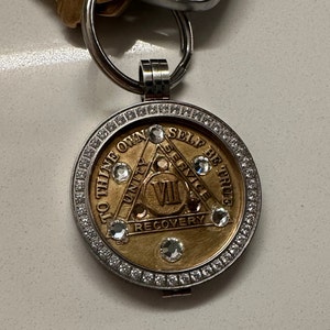 NA Lot of 10, 20 & 25 Year Clean Time Key Tag Narcotics Anonymous - Etsy