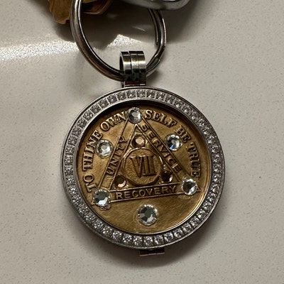 NA Lot of 10, 20 & 25 Year Clean Time Key Tag Narcotics Anonymous - Etsy