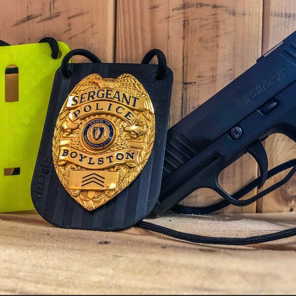 Police Badge Holder / Law Enforcement Gifts / Duty Gear / Undercover ...