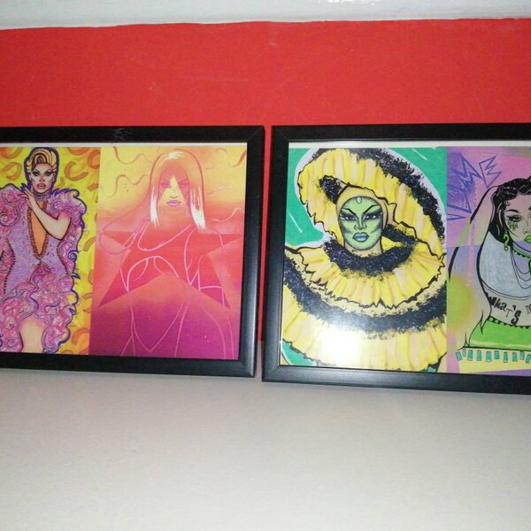 Jimbo 'AI Alien' Drag Race Art Print, Drag Queen Art Print Postcard - Etsy