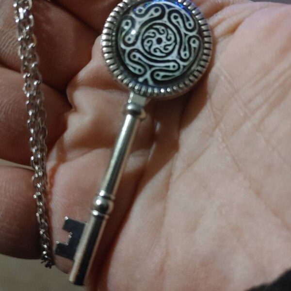 Goddess Hekate Key Symbol Pendant Necklace + Box - Hecate Witchcraft ...