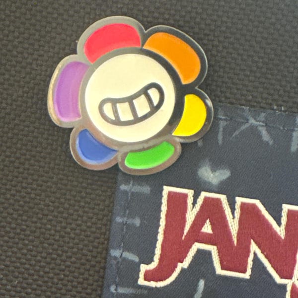 Smile Rainbow Pin, Birthday Party Cosplay Pin, Fandom Pin Badge - Etsy