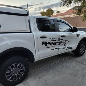 Fits Ford Ranger Graphics Kit Bonnet Roof Rear Side Stripes Decals ...