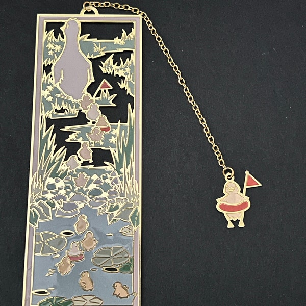 Duckies | Original Design | Enamel Bookmark / Charm | 11x4cm - Etsy