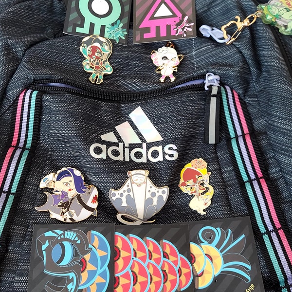 Off the Hook Enamel Pins : Marina and Pearl - Etsy