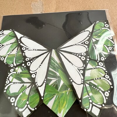 Paper Origami Butterfly Corner Bookmark Choose Your Own Design Gift for ...