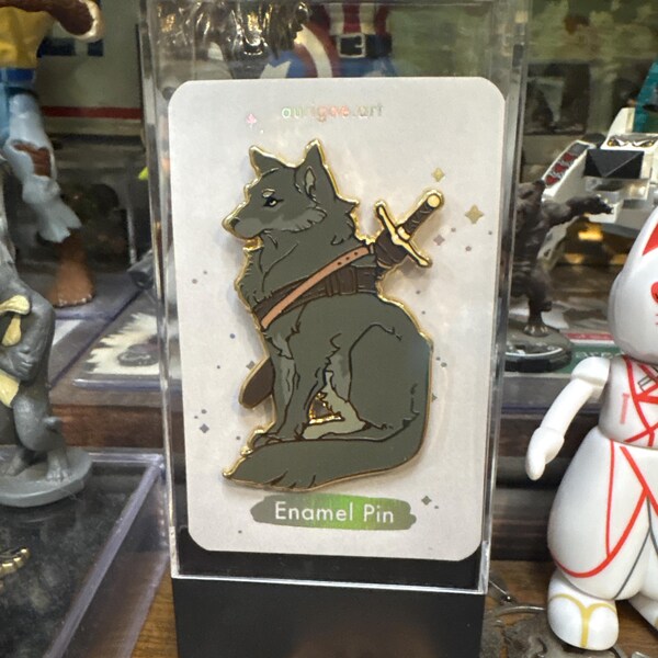 Adventurer Wolf | Hard Enamel Pin | Wolf Forest Lapel Pin Collector Aesthetic | Birthday Gift ...