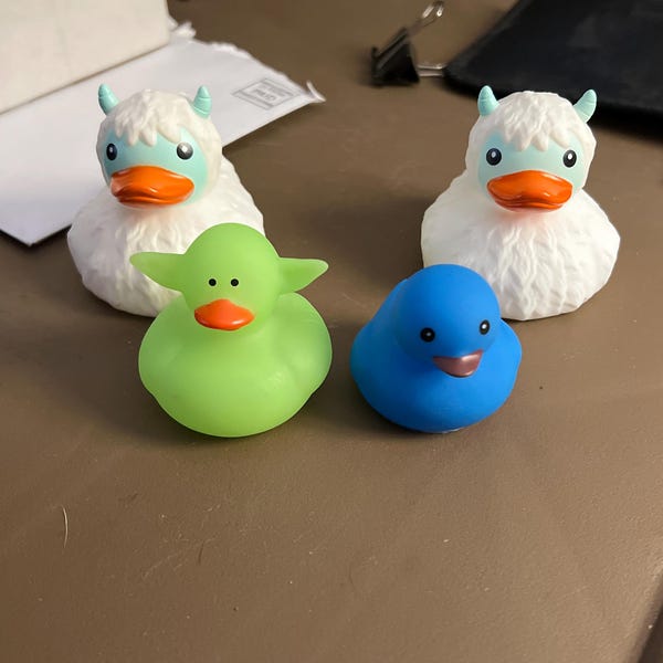 Mini Shark Rubber Duckies - Etsy