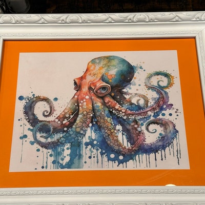 Antique Botanical Print Vintage Flower Painting Rustic Farmhouse Decor ...