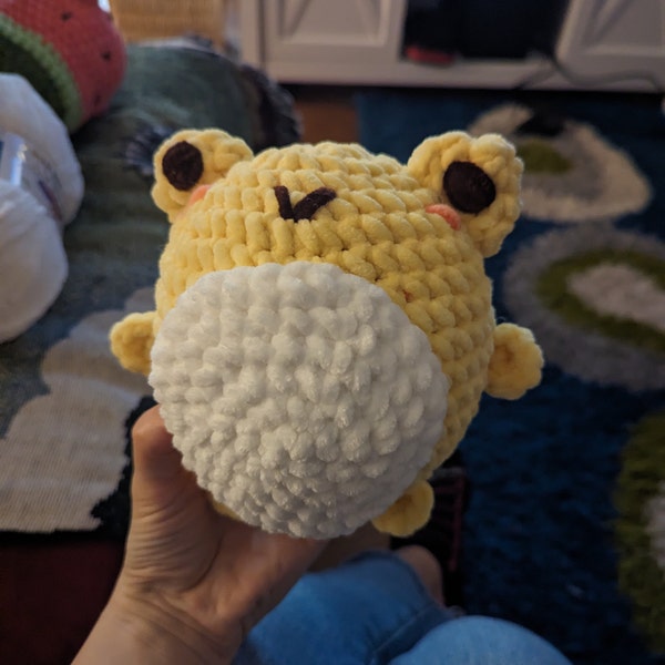 3in1 Crochet Pattern - Chubby Squishy Frogs, Strawberry Frog, Sky Frog - Etsy