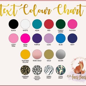 CUSTOM Color Chart Graphic for Your Etsy Shop Shaped Color Chart ...