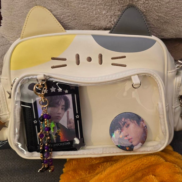 Kawaii Cat Ita Backpack, Cute Ita Backpack, Anime Ita Bag, Large ...