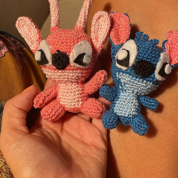Bundle 3 Pdf Files-digitial Crochet STITCH, Lilo Angel and Scrump ...