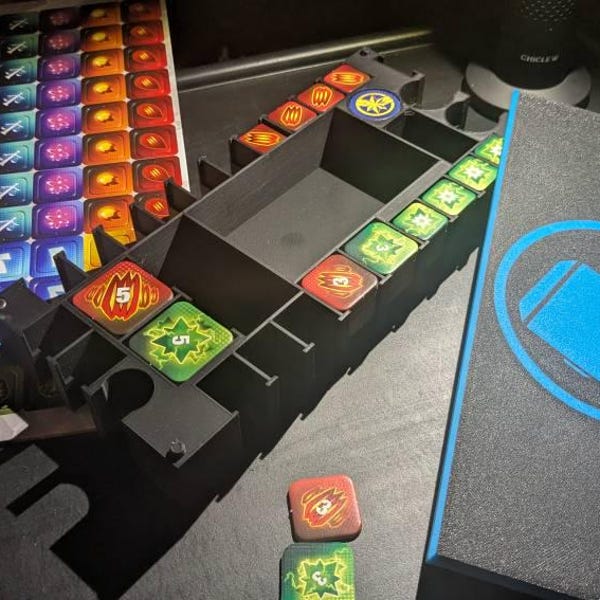 Marvel Crisis Protocol Token Holder, 3D Printed MCP Token Box & VP ...