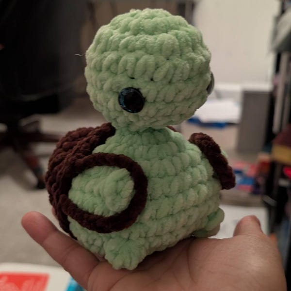 Trunk the Trendy Turtle, NO-SEW Crochet Amigurumi PDF Pattern, Inc ...