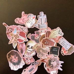Funeral STICKERS 25 Pack - Etsy