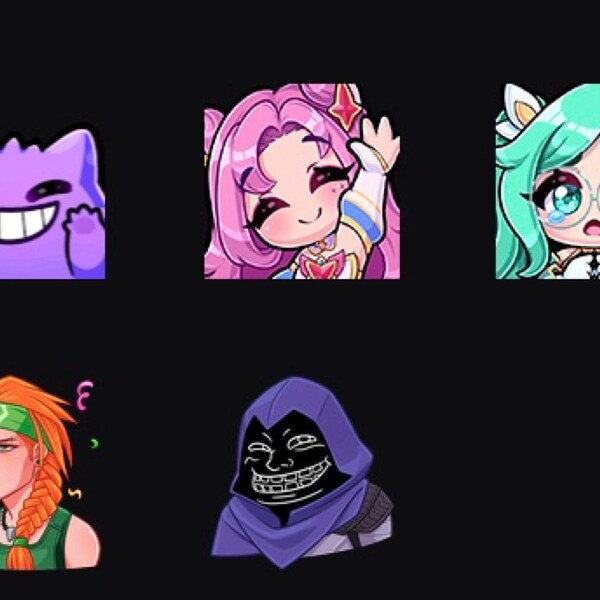 Gen 1 Starter Twitch Emote Pack | Stream Assets | Discord Emotes | Cute ...