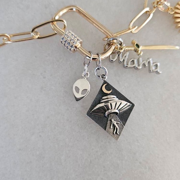 Alien Charm, Extraterrestrial Charm, Space Charm, Outer Space Charm ...