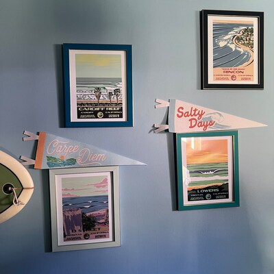 These Are the Good Old Days Felt Poster Banner Inspirational Flag Wall ...