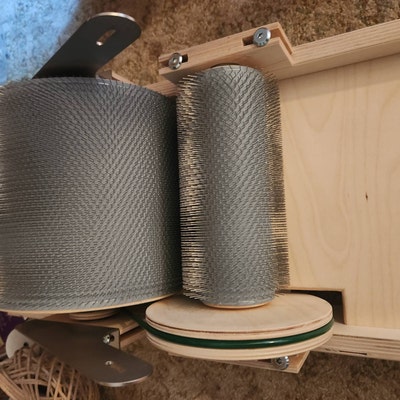 Fiber Blending Board, Wool Blending, Making Rolags, DIY Kit 108TPI ...