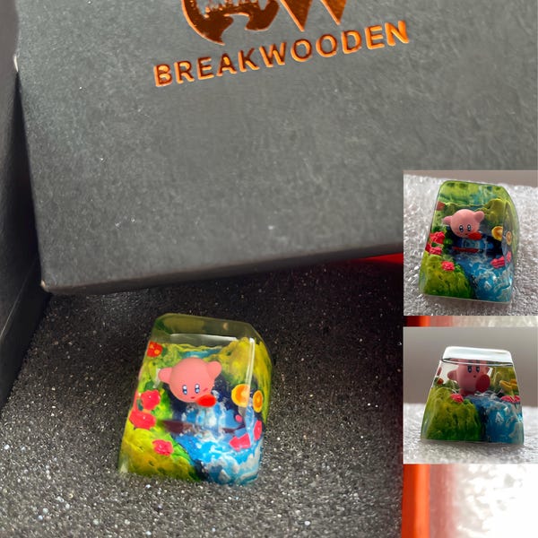 Case Keyboard Octopus Coral Resin, Wood Keyboard Case, Custom Keyboard ...