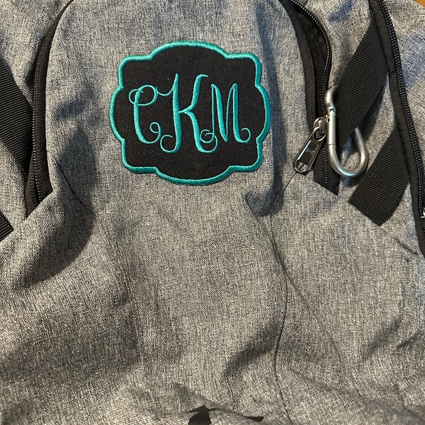 Personalized Patch Monogram Patch Custom Patches Iron on Patches ...