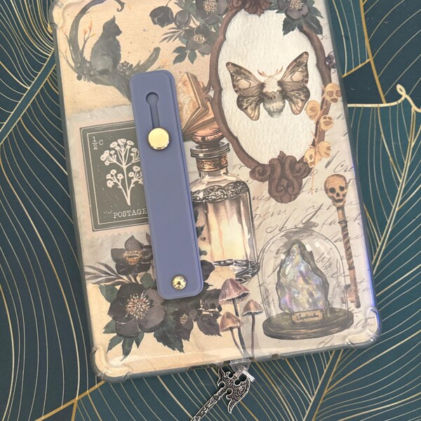 Blue Floral Heart Kindle Charm | Boho | Kindle Accessory | Phone Charm ...