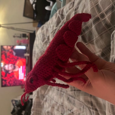 Crochet Lifelike Shrimp Prawn Pattern PDF File in English - Etsy