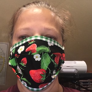 Face Mask PDF Sewing Pattern, Dust Mask Sewing Pattern, Face Mask ...